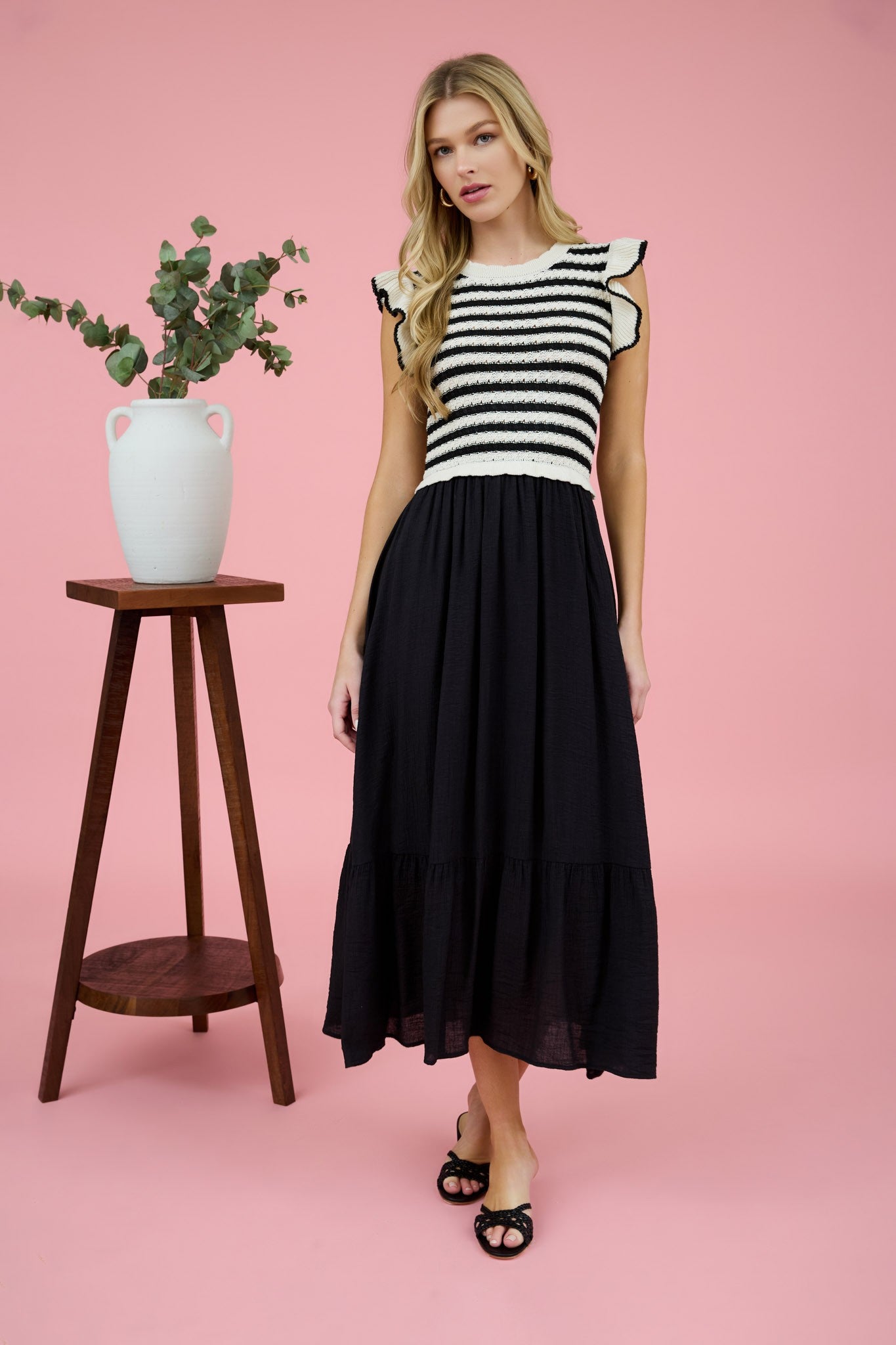 Dani Dress - Black – Simply A to Z Boutique